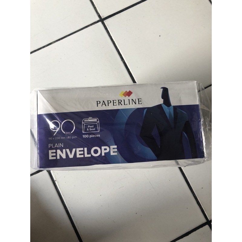 Jual [BOX ISI 100] AMPLOP 90 PPS ENVELOPE PAPERLINE 80 GSM , AMPLOP ...