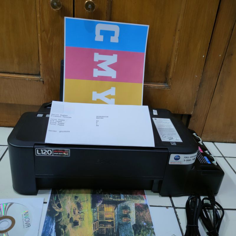 Jual Printer Epson L120 infus Second siap Pakai | Shopee Indonesia