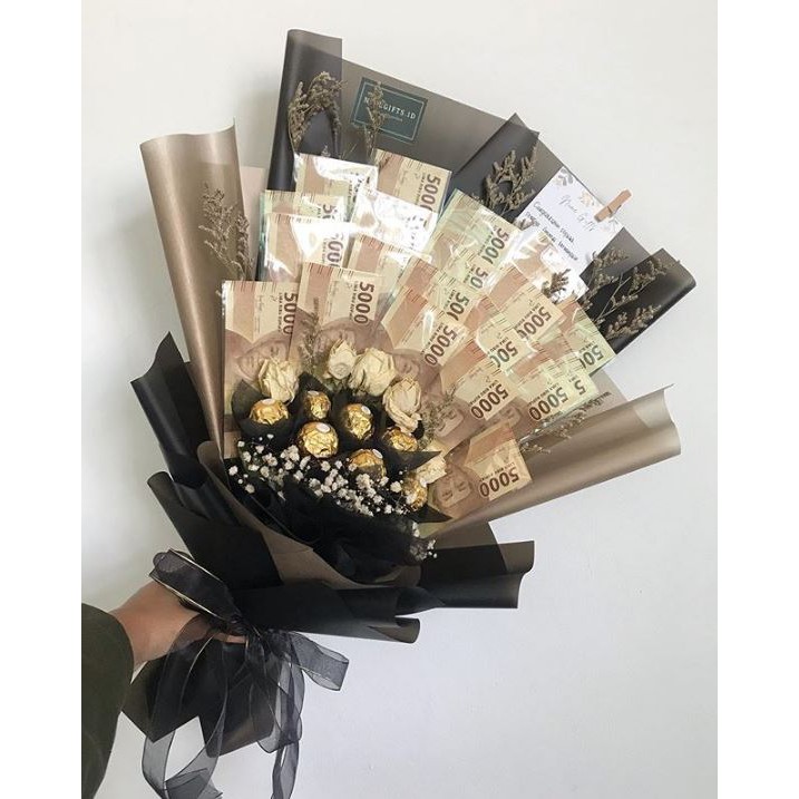 Jual Money Bouquet / Buket Uang / Buket wisuda / Kado ulang tahun ...