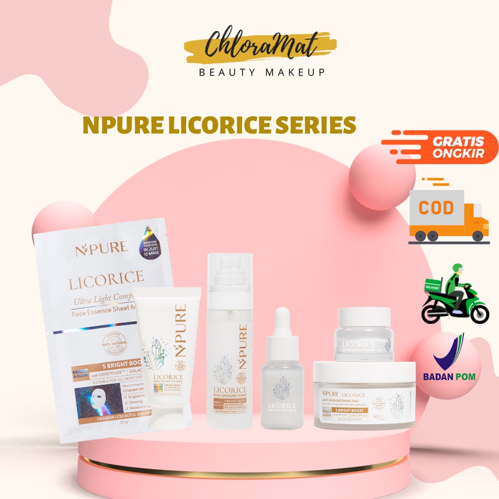 Jual NPURE LICORICE BRING THE LIGHT CLEANSER/LICORICE LIGHT UP ...
