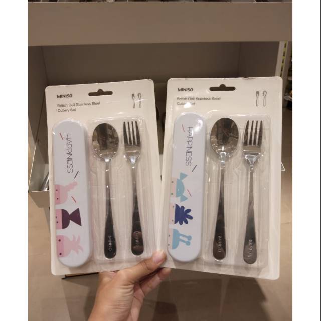 Jual Miniso Cutlery set | Shopee Indonesia