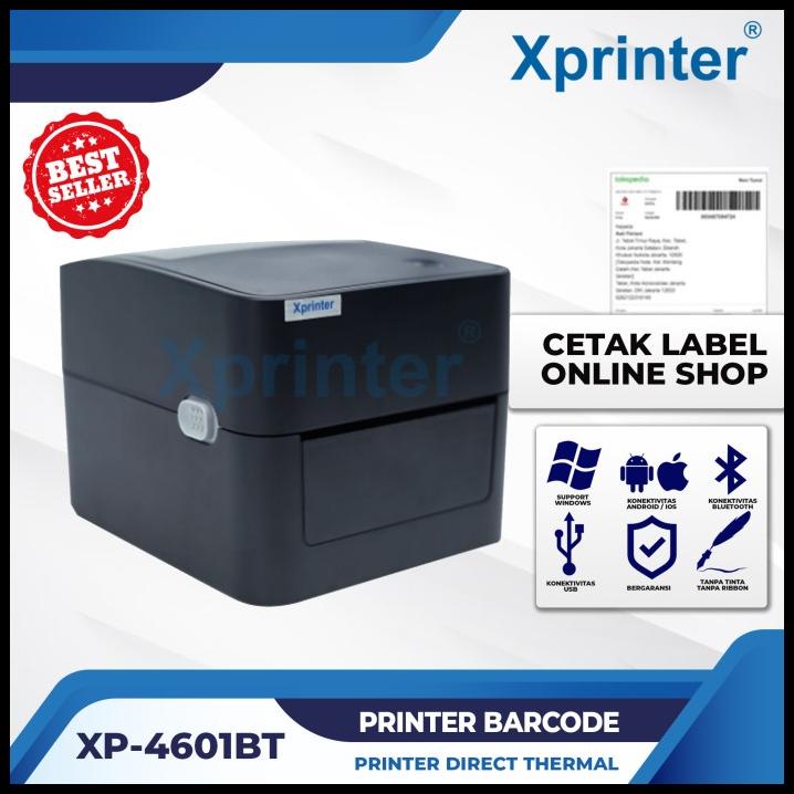 Jual Printer Barcode Thermal Label Xprinter Xp-4601B Usb - Bluetooth - Wifi | Shopee Indonesia