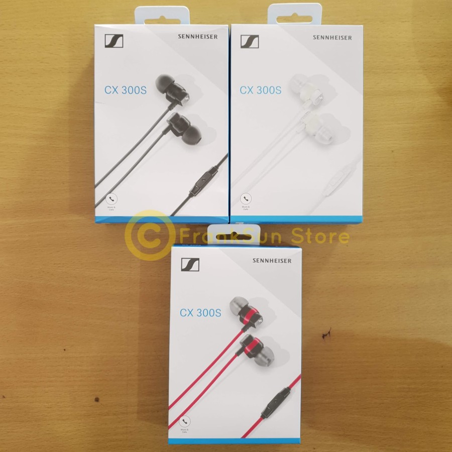 Jual Sennheiser CX 300S In Ear Headphone with One-Button Smart Remote ...