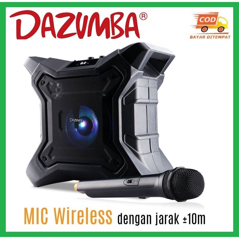 Jual DAZUMBA DW-288 Speaker Meeting Portable WaterProff - FREE MIC ...