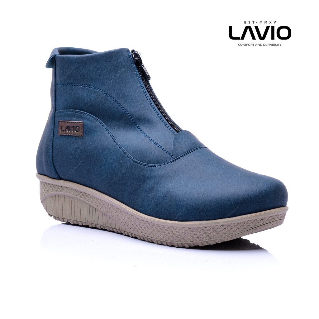 Jual Sepatu Sneakers Boots Wanita Cewe Keren Korea Kekinian Lavio ...