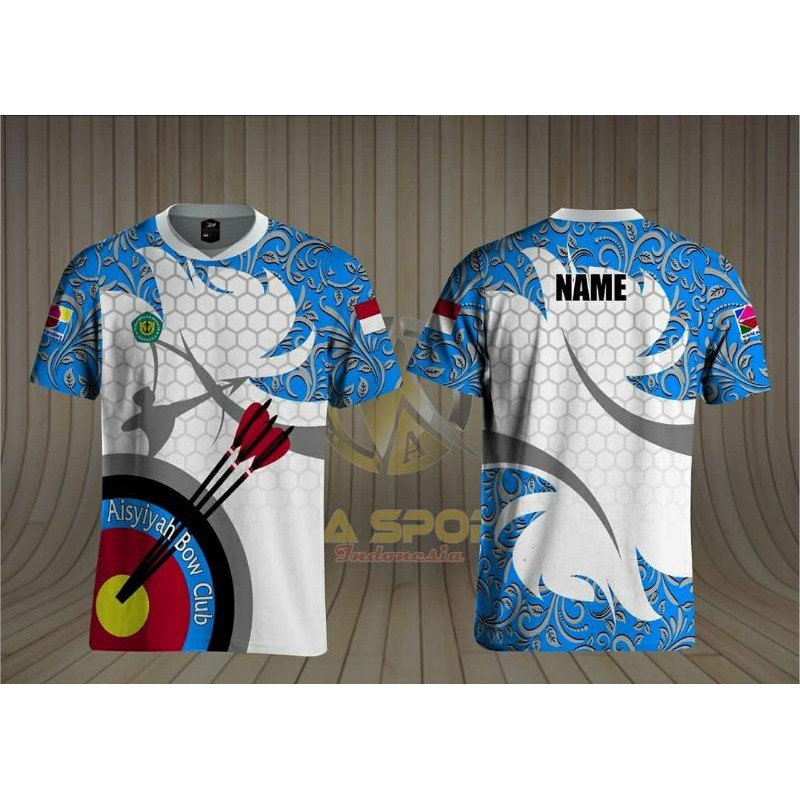 Jual Kaos Jersey Panahan Archery Lengan Pendek Fullprint Desain Custom ...