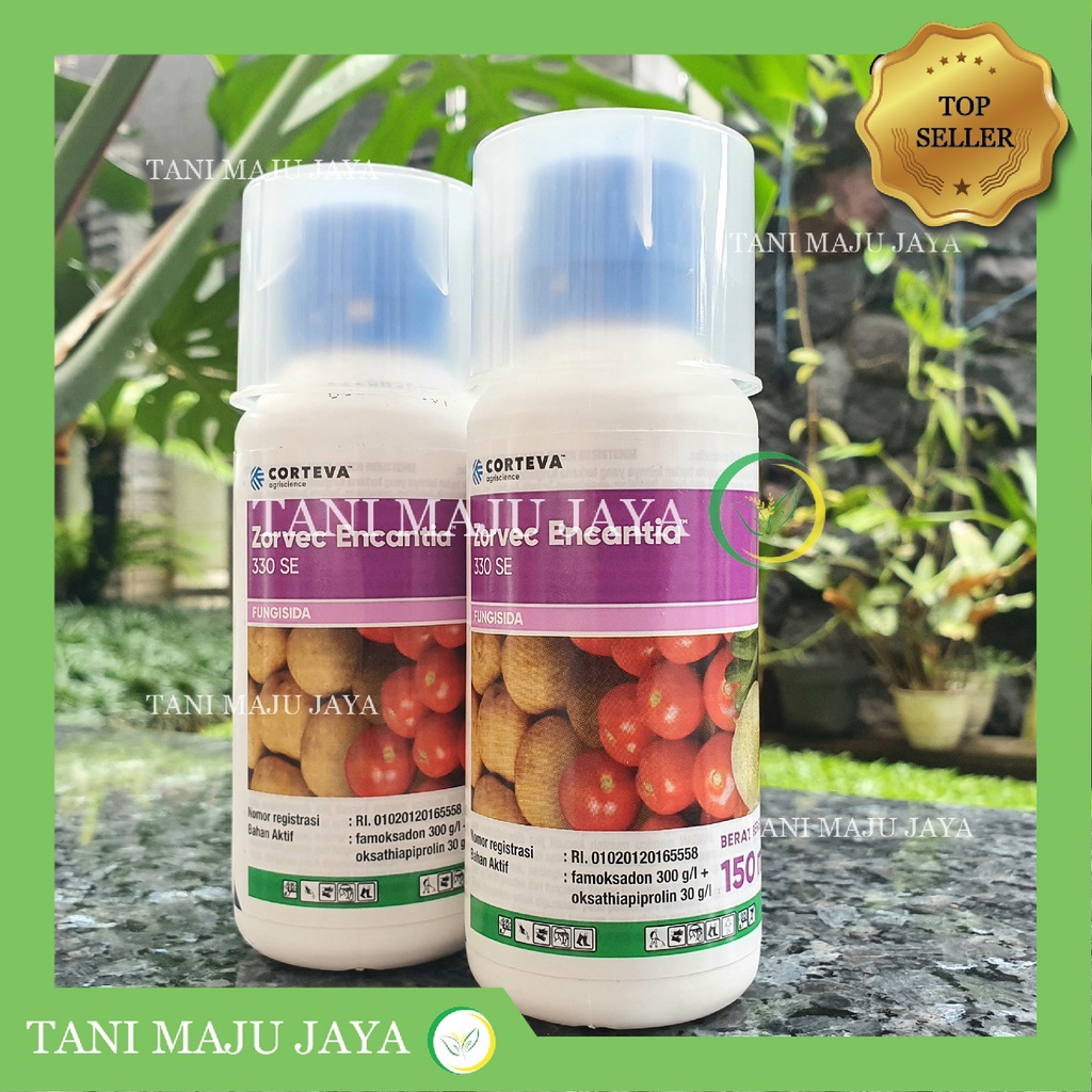 Jual Fungisida Zorvec Encantia 330 SE 150 ml Obat Jamur Busuk Basah Tanaman Kentang Sayuran ...