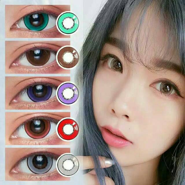 Jual Softlens Cosplay Kimetsu no Yaiba Naruto One Piece dll | Shopee ...
