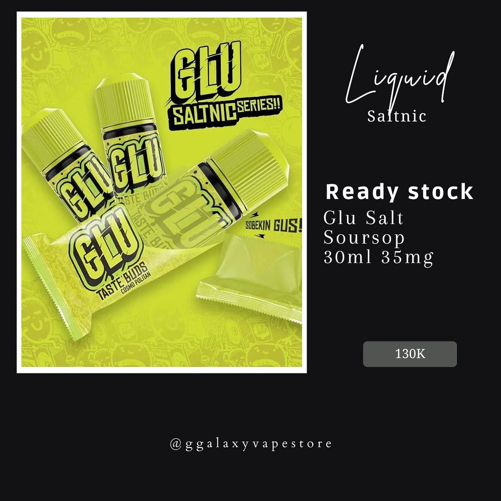 Jual Liquid vape glu soursop salt | Shopee Indonesia