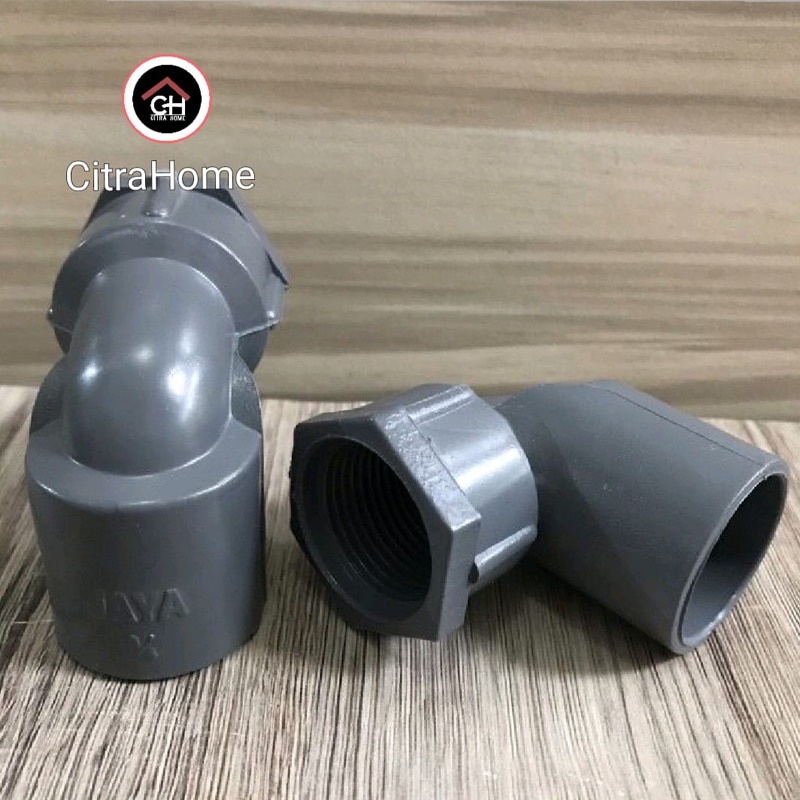 Jual Knee Drat Dalam/ Faucet Knee PVC TS 3/4” Jaya | Shopee Indonesia