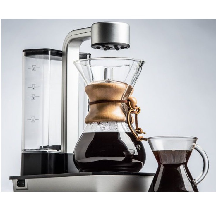 Jual Chemex Glass Pour Over 400ml Wood CoffeePot Bonus V60 Stainless ...