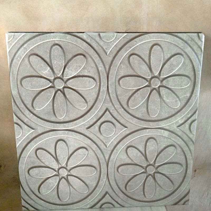 Jual keramik lantai 50x50 kasar bunga | Shopee Indonesia
