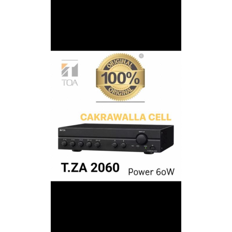 Jual TOA POWER MIXER AMPLIFIER ZA2060(60watt) | Shopee Indonesia