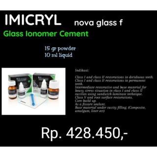 Jual Dental Glass Ionomer Filling Cement GIC Serupa Fuji Type 9 / Nova ...