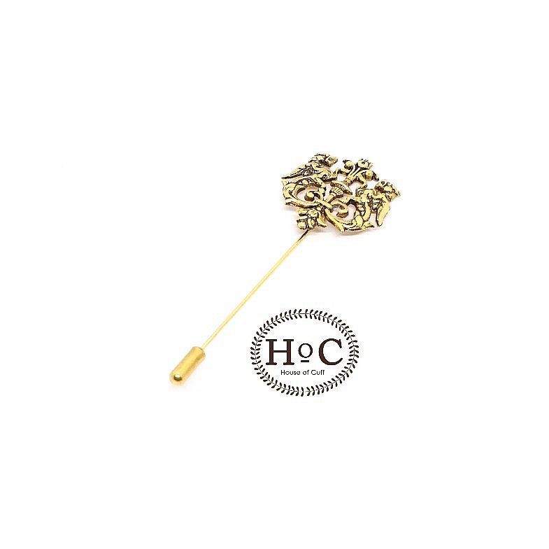 Jual Houseofcuff Lapel Pin Bros Jas LAPEL PIN KINGDOM RUSTIC GOLD ...