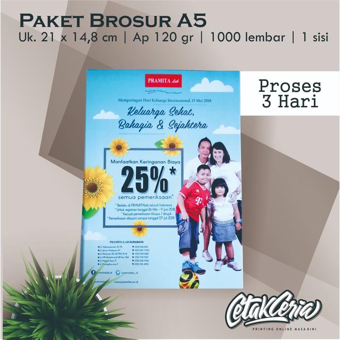 Jual Jual Cetak Brosur a5 | 1000 Lembar | 1 Sisi Keren | Shopee Indonesia