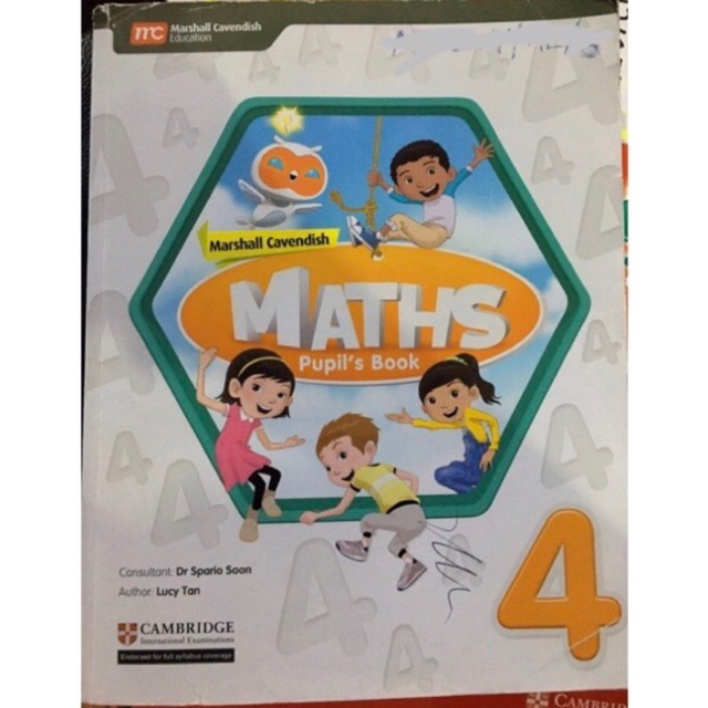 Jual Marshall Cavendish Maths Pupil's Book 4, Original (Buku cetak ...