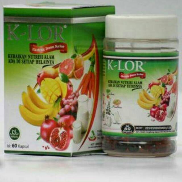 Jual Kapsul K-LOR (ekstrak daun kelor) | Shopee Indonesia