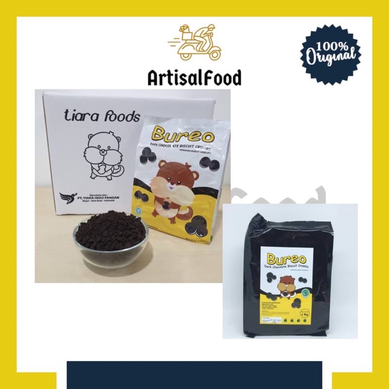 Jual (100 GR) BUREO KASAR cookies crumble | Shopee Indonesia