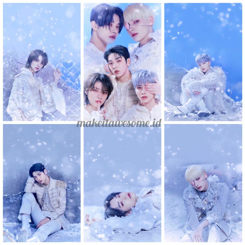 Jual Poster TXT Freeze 6pcs ukuran A4 A5 A6 | Shopee Indonesia