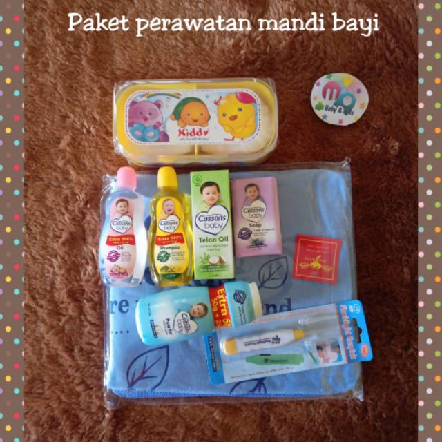 Jual Paket perlengkapan mandi bayi/ Perawatan bayi/ Cussons | Shopee ...