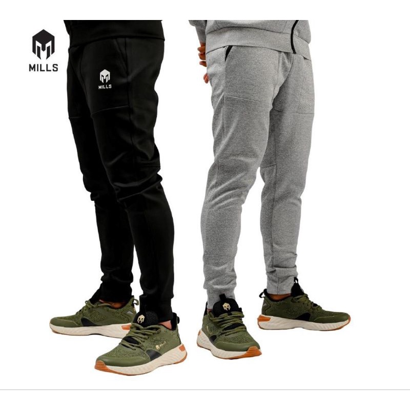 Jual CELANA TRAINING MILLS TRACK PANTS DYNAMIC 3.0 7032 BLACK original ...
