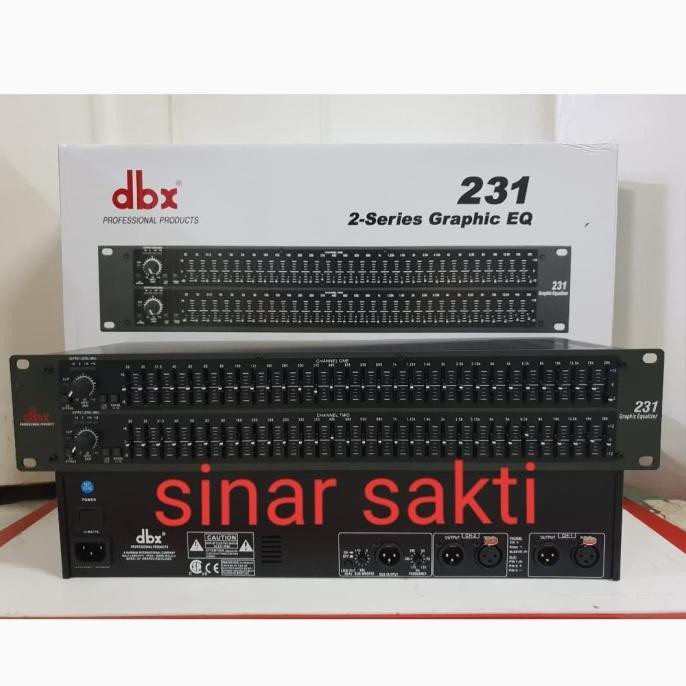 Jual Equalizer Dbx 231+Subwoofer/Equaliser Dbx 231 Subwoofer | Shopee Indonesia