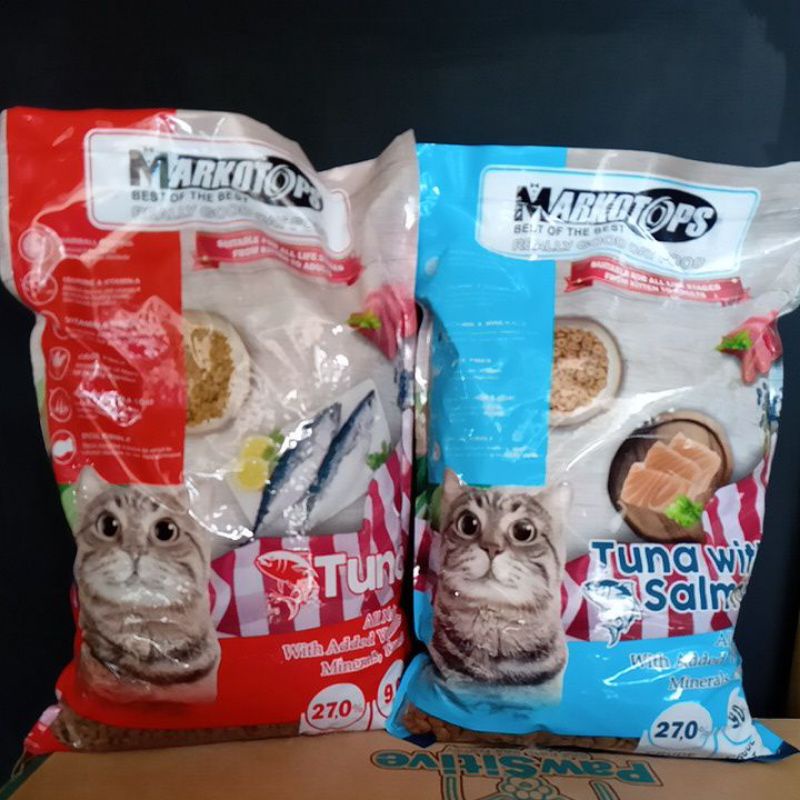 Jual makanan Kucing Markotop kemasan 1000gr | Shopee Indonesia