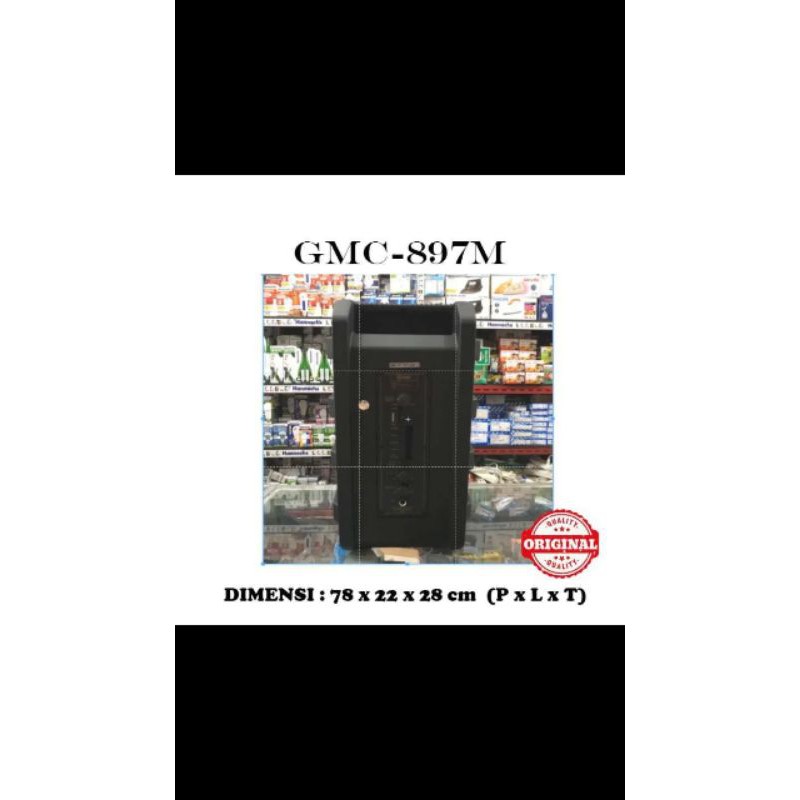 Jual SPEAKER PORTABLE BLUETOOTH GMC 897M / USB FM SDCARD BLUETOOTH ...