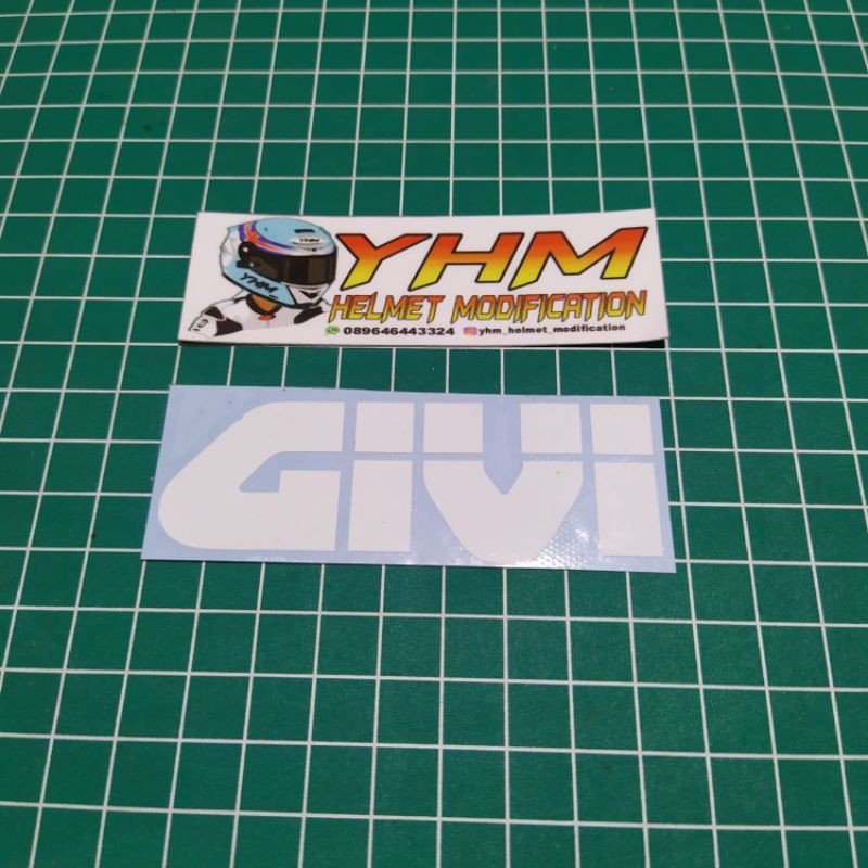 Jual sticker givi / Sticker moto gp / sticker helm / Sticker Visor ...