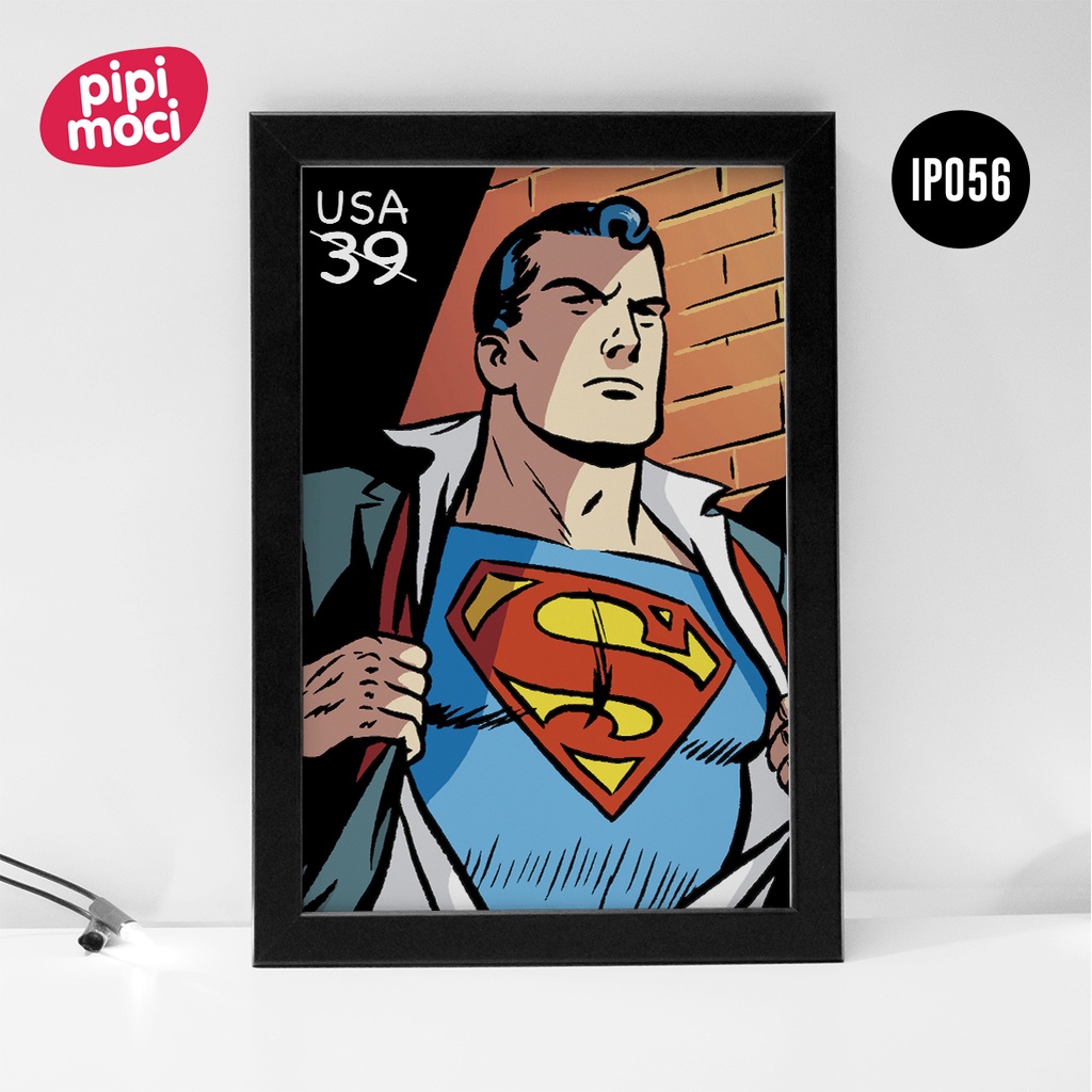 Jual Poster Klasik Superman 01 45X30cm | Shopee Indonesia