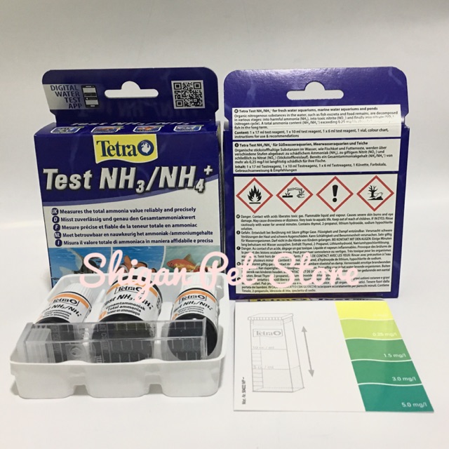 Jual Tetra Test NH3/NH4 Water Test Ammonia | Shopee Indonesia