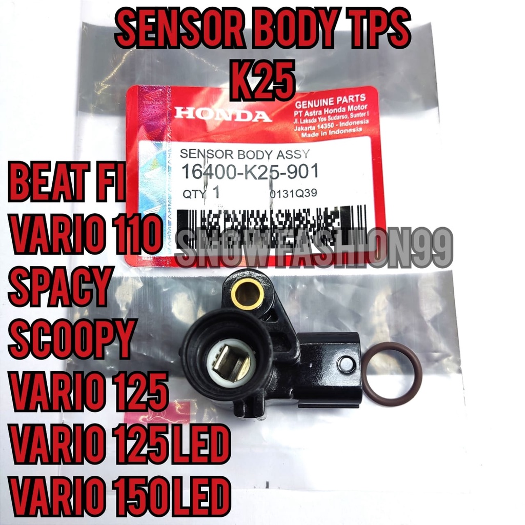 Jual SENSOR TPS K25 HONDA BEAT FI,VARIO 110,VARIO 125,VARIO 125 LED ...