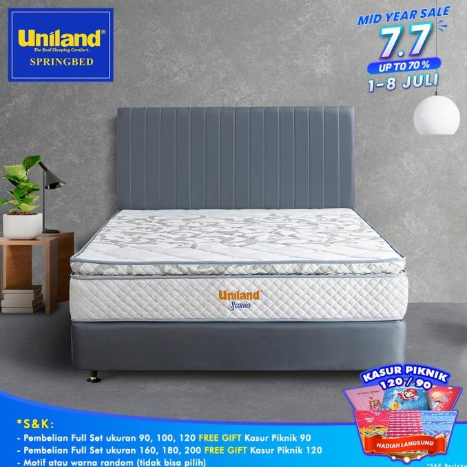 Jual NEW FURNITURE UNILAND SPRINGBED SCANIA PILLOWTOP - KASUR SPRING ... Jual NEW FURNITURE UNILAND SPRINGBED SCANIA PILLOWTOP - KASUR SPRING ...