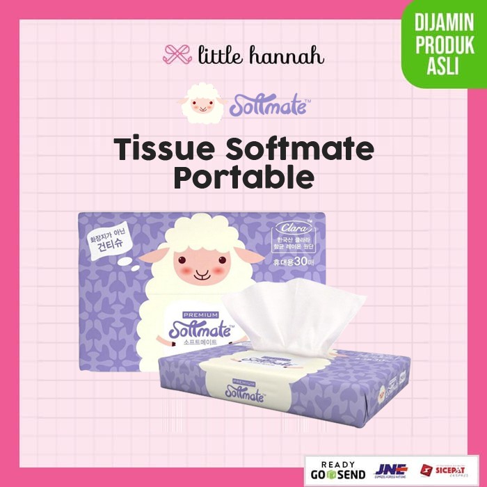 Jual Tissue Softmate Portable made in KOREA / Tissue basah kering ...