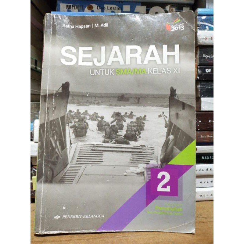 Jual Buku SEJARAH UNTUK SMA/MA KELAS XI KELOMPOK PEMINATAN IPS ERLANGGA | Shopee Indonesia