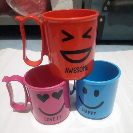 Jual Mug Emoticon Mini 300ml / Mug Mini Lucu Imut / Micro Mug Mini ...