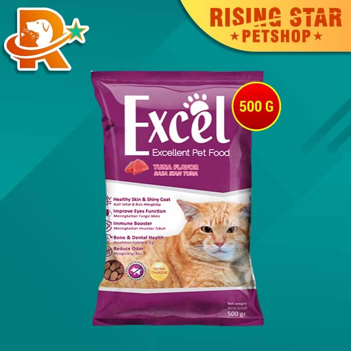 Jual Makanan Kucing Excel Freshpack 500gr Excel donat Excel Ikan 500 gr ...