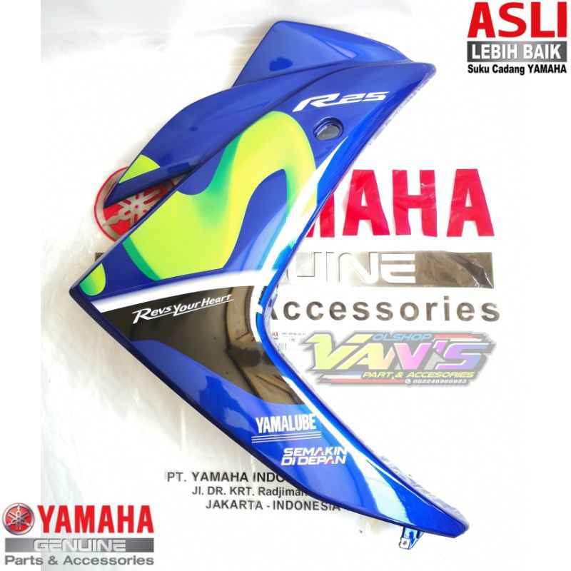Jual Body Front Under 1 Dan 2 Fairing Luar R25 V1 Original Yamaha ...