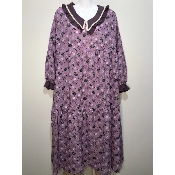 Jual Midi Dress Bunga Hanara | Shopee Indonesia