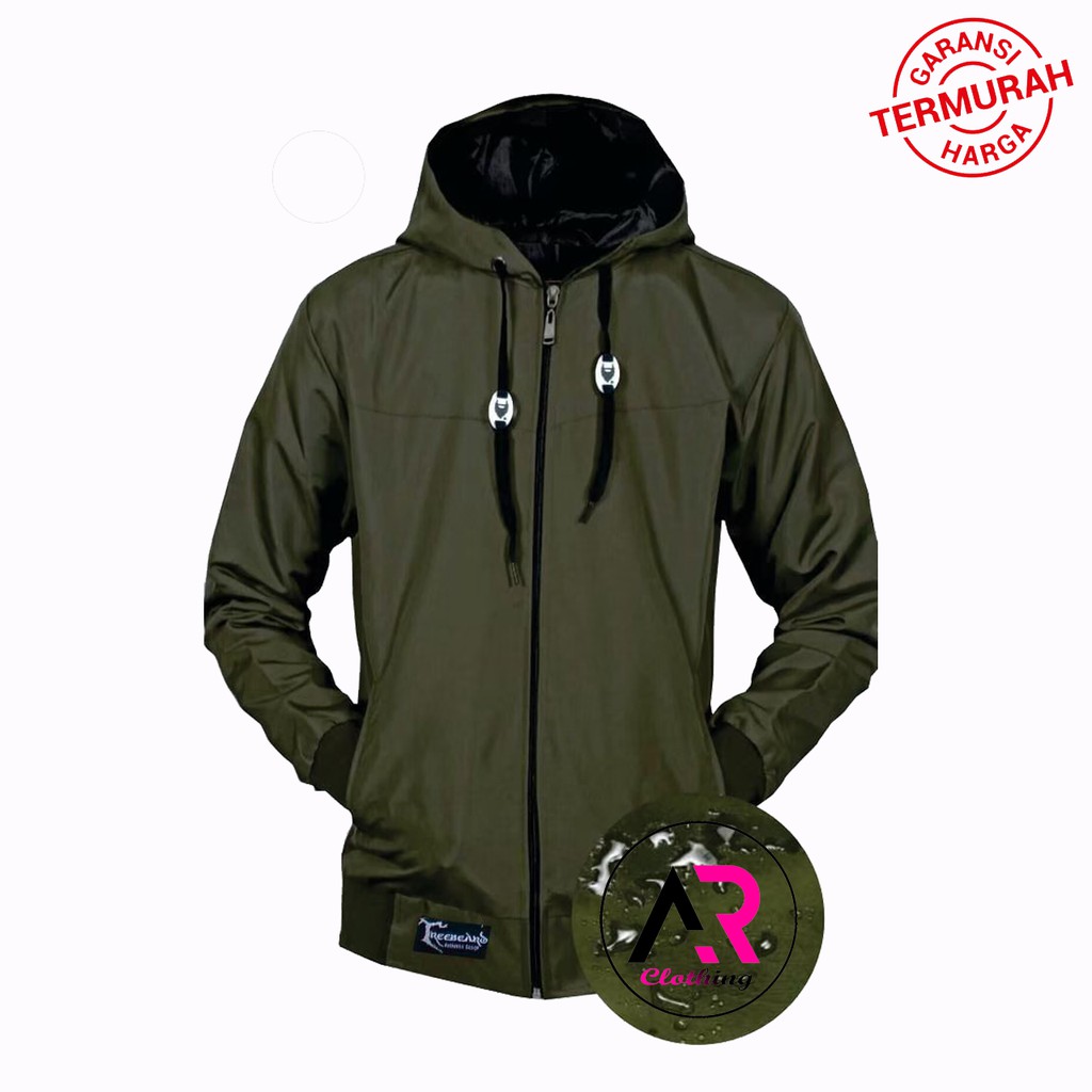 Jual JAKET PRIA WATERPROOF / JAKET ANTI AIR PENGGANTI JAS HUJAN ...