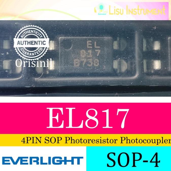 Jual PC817 PHOTOTRANSISTOR PHOTOCOUPLER Optocoupler SMD SOP-4 SOP4 ...