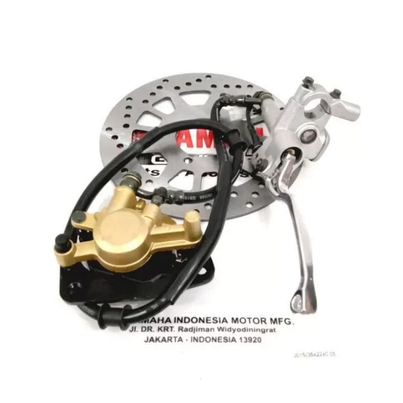 Jual piringan+selang rem+master rem set+kaliper depan yamaha Jupiter z new, Jupiter Z1,Vega R ...