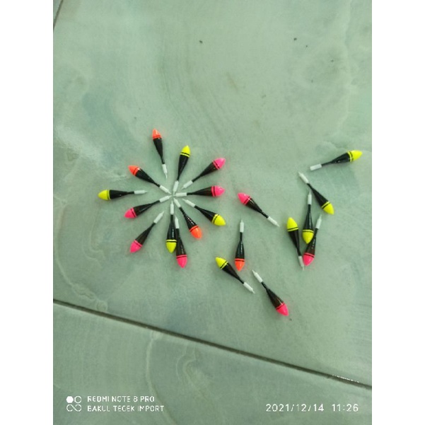 Jual pelampung microfishing model tanago jepang. handmade bahan ...