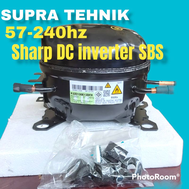 Jual kompresor kulkas inverter sharp sbs original | Shopee Indonesia