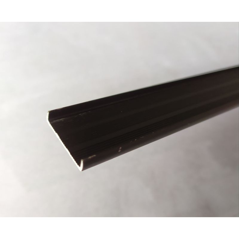 Jual Lis U Aluminium Lebar 2cm Black 150cm | Shopee Indonesia