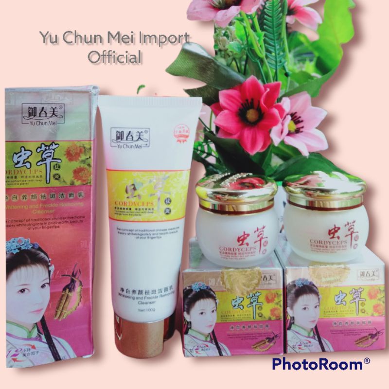 Jual Paket Cream YU CHUN MEI CORDYCEPS Herbal Original | Shopee Indonesia