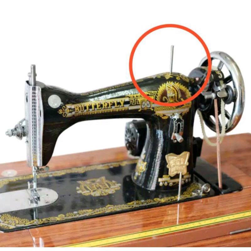 Jual Tiang benang mesin kecil/singer/butterfly | Shopee Indonesia