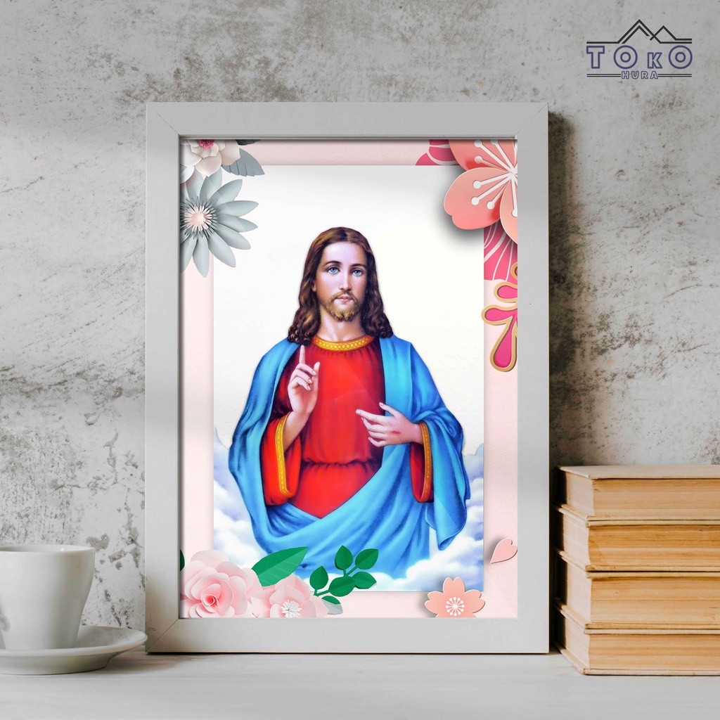 Jual Walldecor Hiasan Bingkai Rohani Doa Bapa Kami Tuhan Yesus Kristen ...