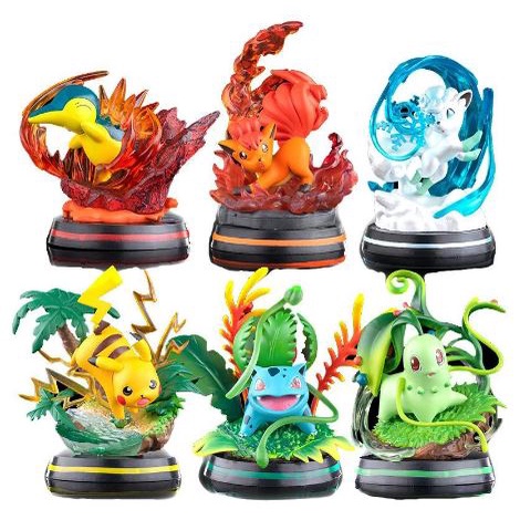 Jual Pokemon Pikachu Cyndaquil Chikorita Alolan Vulpix Ice Fire Kanto ...